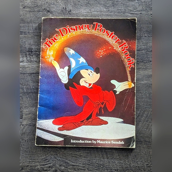 Disney | Other | Vintage Walt Disney 22 Poster Book 1x15 Mickey Mouse ...